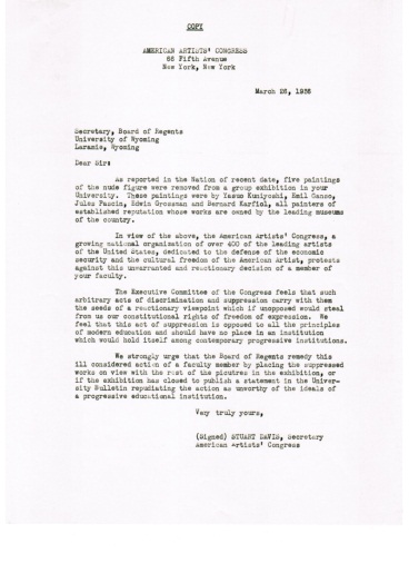 UW President’s letter | American Heritage Center (AHC) #AlwaysArchiving