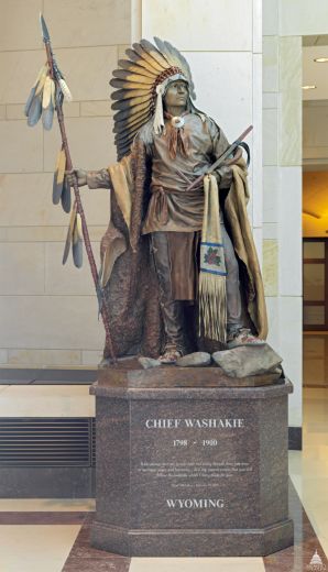 Washakie statue | American Heritage Center (AHC) #AlwaysArchiving