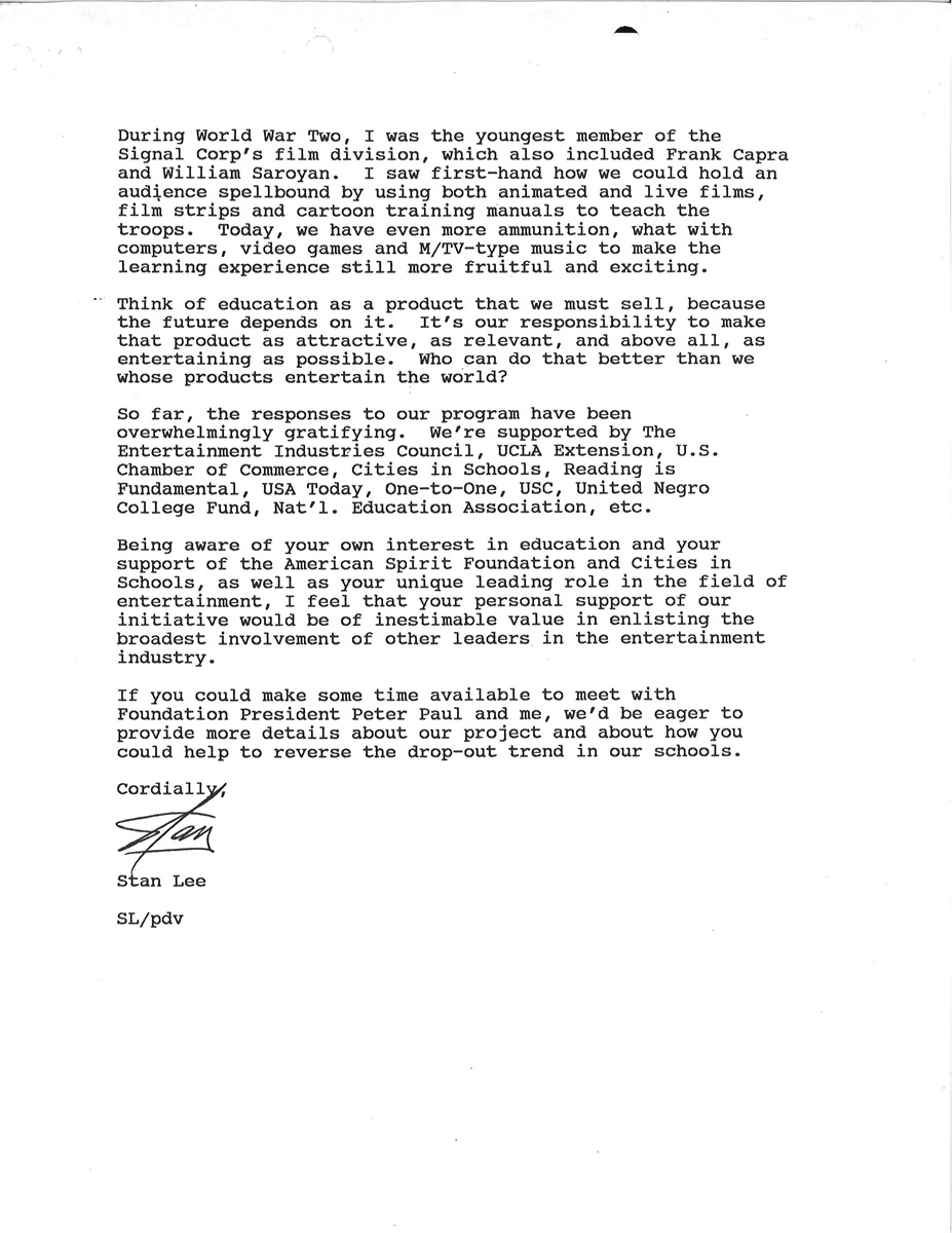 Stan Lee: A Legacy of Learning | American Heritage Center (AHC) # ...